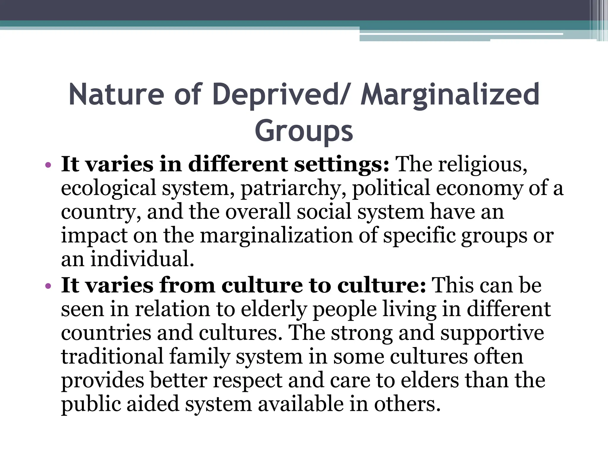 Education of marginalized and socially disadvantages segments.pptx