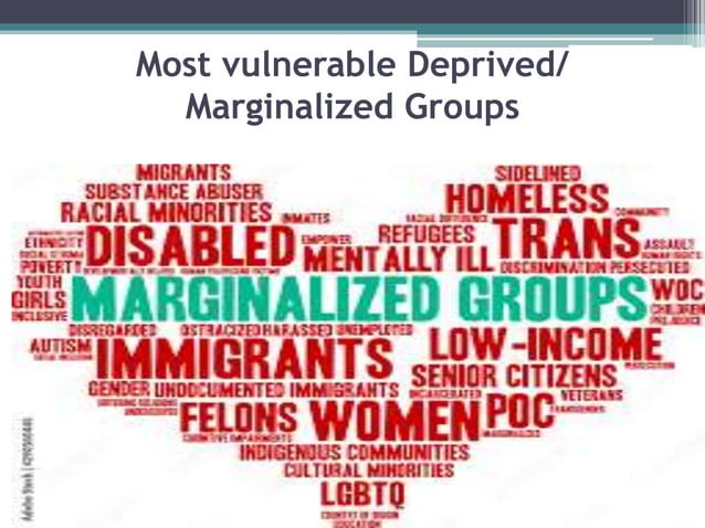 Education of marginalized and socially disadvantages segments.pptx ...