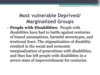 Education of marginalized and socially disadvantages segments.pptx