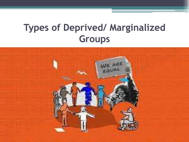 Education of marginalized and socially disadvantages segments.pptx ...