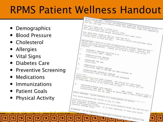 IHS Patient Education overview | KEY | Illegal Drugs, Tobacco ...