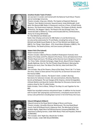 Journey's End Education Pack (Watermill Playhouse) | PDF