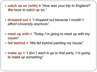 Education phrasal verbs | PDF