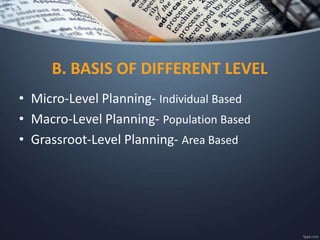Education planning types | PPTX
