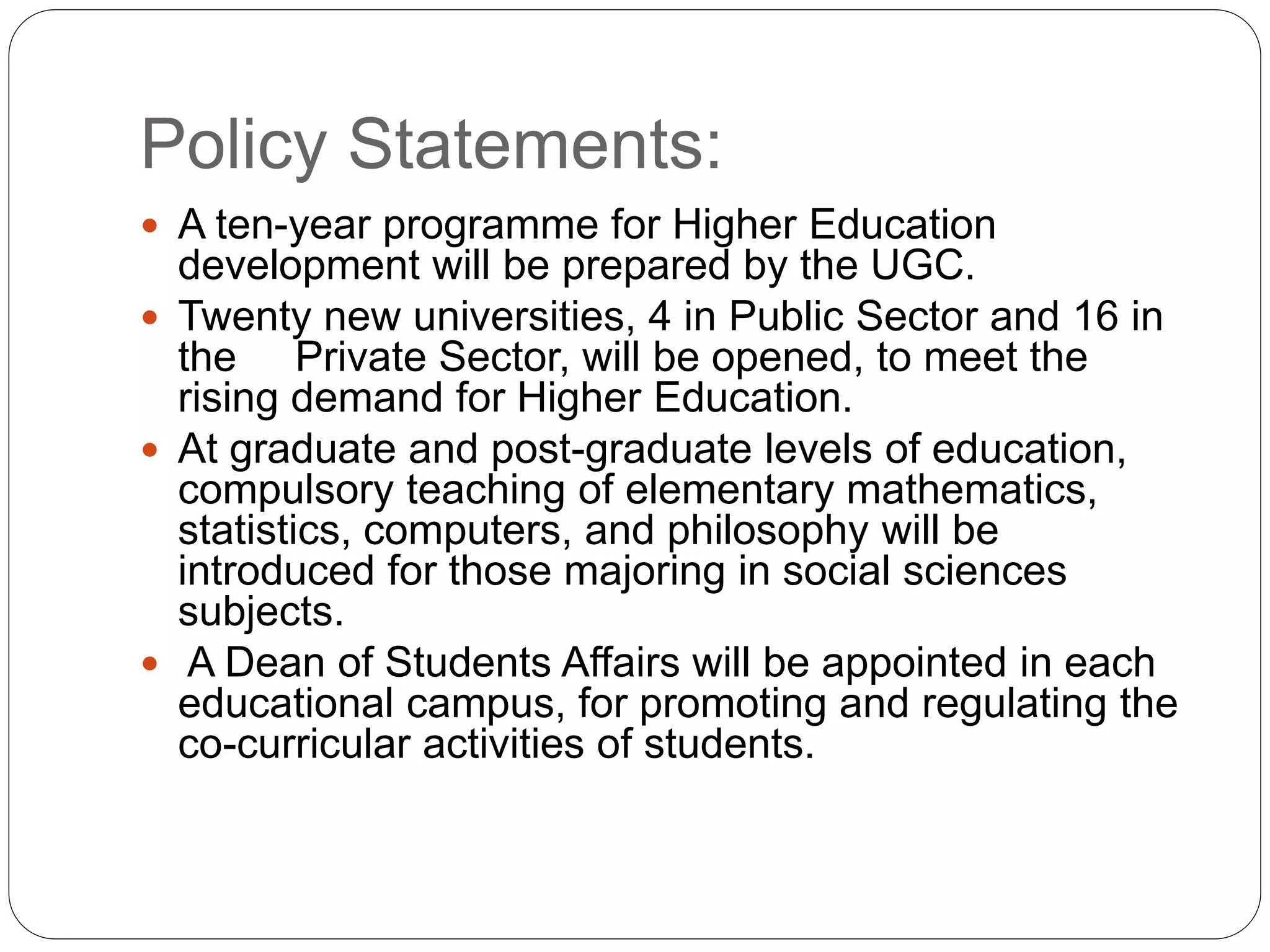 Education policy 1992 | PPTX