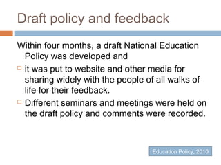 Education policy making process | PPT