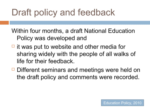 Education policy making process | PPT | Educational Assessment | Education
