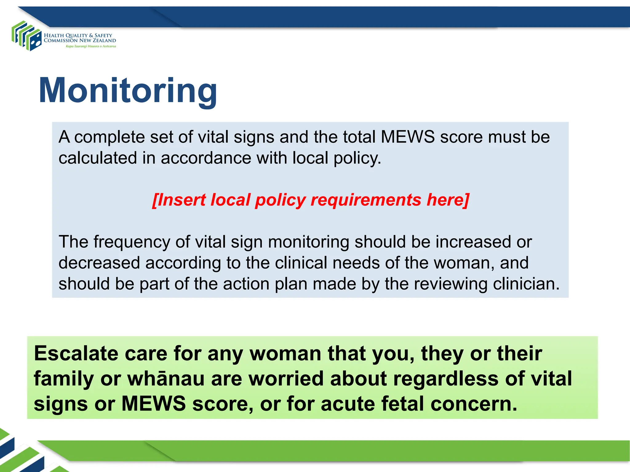 Maternity vital sign chartMaternity vital sign chart | PPTX