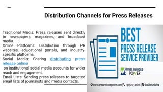 Education Press Release Distribution and News.pptx