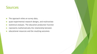 Education Production Function-Session 2 MOEDD.pptx