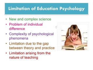 Education psychology - Meaning, nature and functions of educational ...