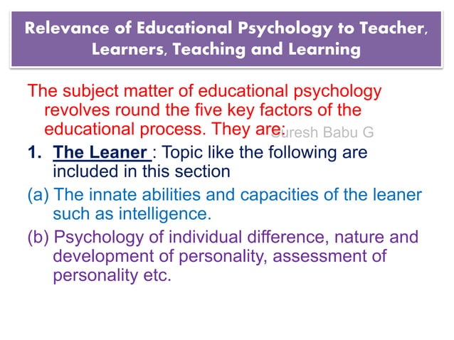 Education Psychology Meaning Nature And Functions Of Educational education-psychology-meaning-nature-and-functions-of-educational