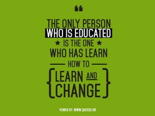 Best Education quotes design | PPTX