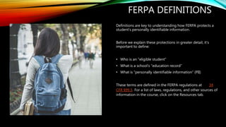 Unit I: Education Records | PPTX