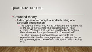 EDUCATION RESEARCH METHOD.pptx | Educational Assessment | Education