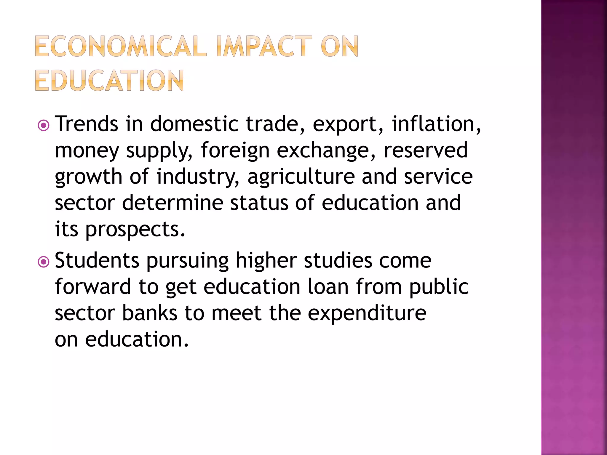 impact of social,economical,political and technological changes on ...