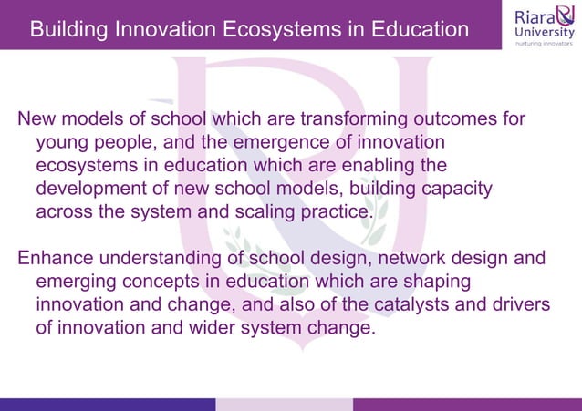 Education shaping innovation ecosystem by prof. felix musau | PDF