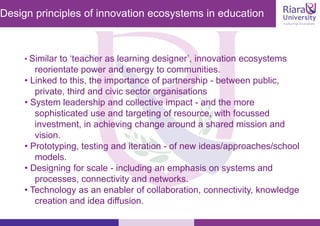 Education shaping innovation ecosystem by prof. felix musau | PDF