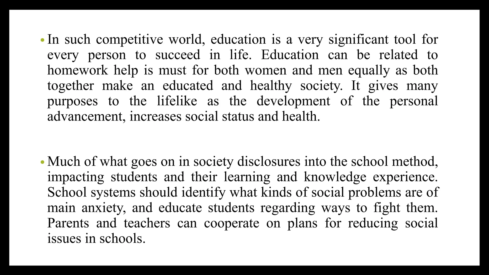 Education Social Problems (Education).pptx