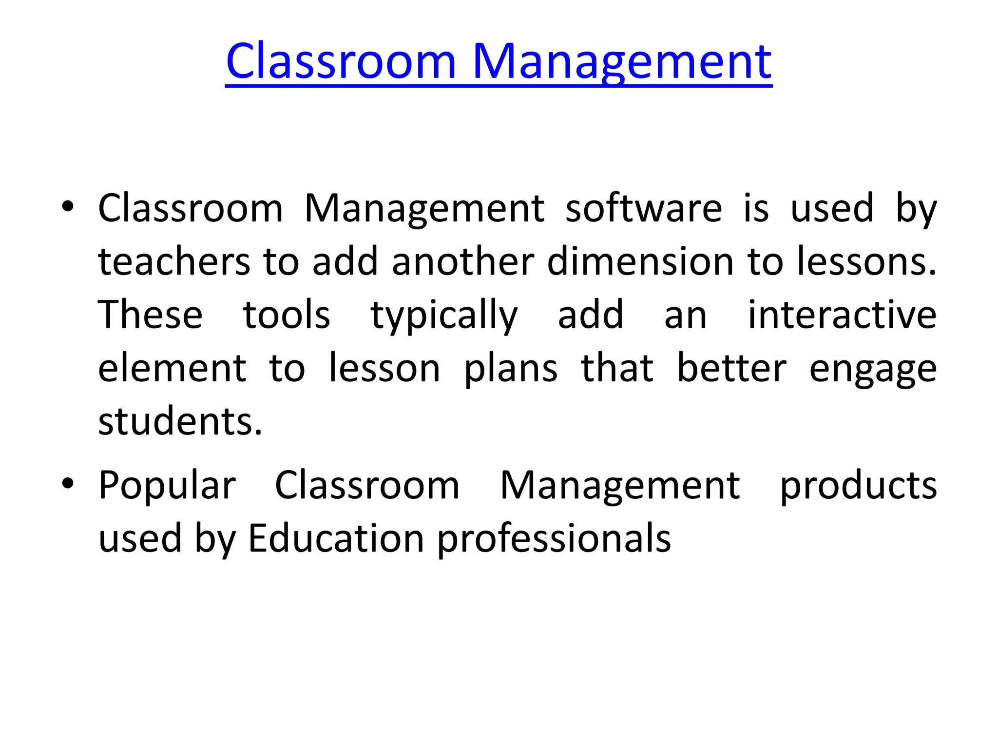 Education software and apps | PPTX