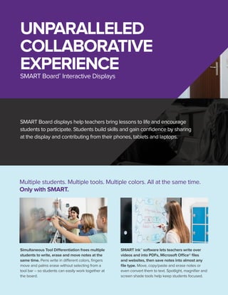 SMART Board Education Solutions Brochure | PDF | Education industry ...