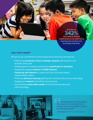SMART Board Education Solutions Brochure | PDF