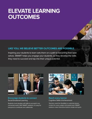 SMART Board Education Solutions Brochure | PDF | Education industry ...