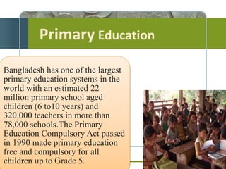 Education structure of bangladesh | PPTX