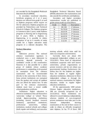 Chinese vs. Bangladeshi education system | PDF