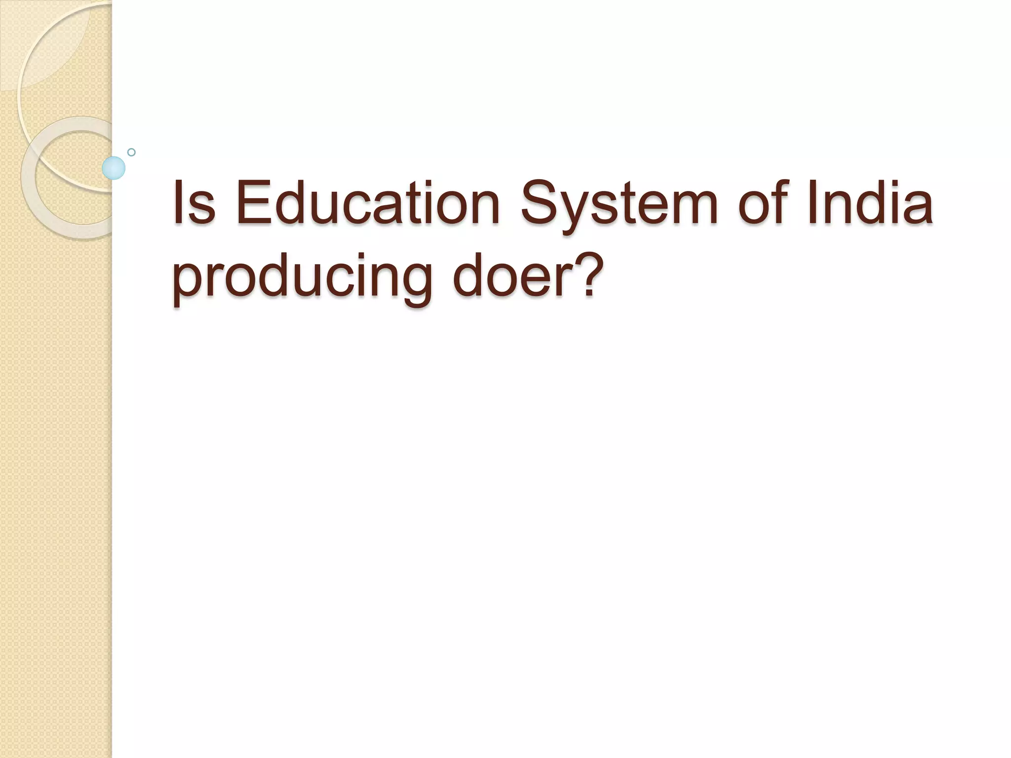 Education system | PPTX