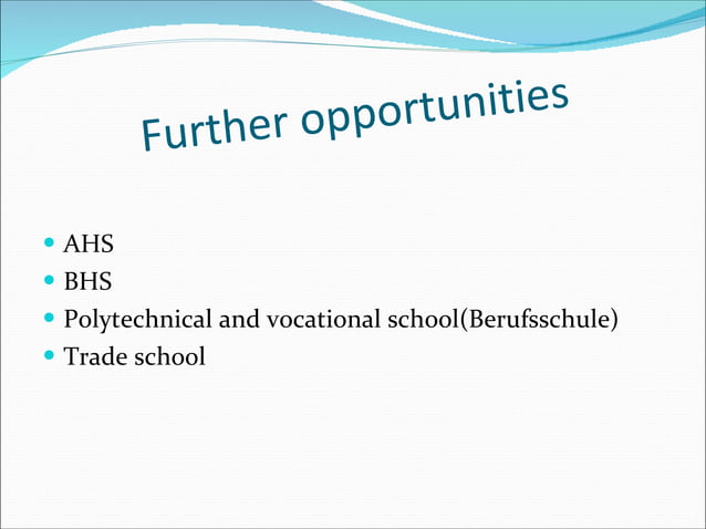 Education system in austria | PPT | Daycare and Pre-School | Parenting