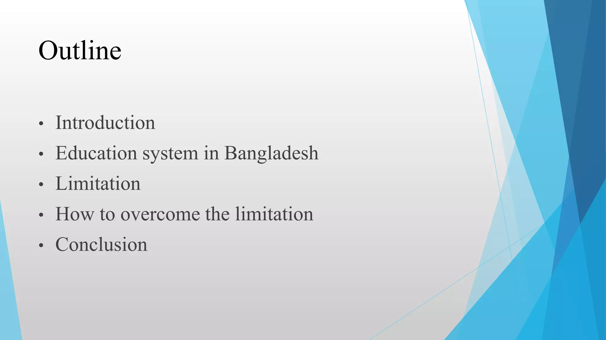 Education system in bangladesh | PPTX
