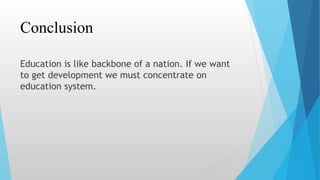 Education system in bangladesh | PPTX