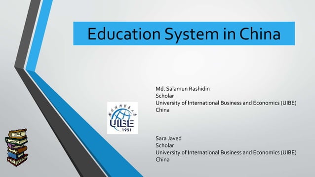 Education system in china by Salamun and Sara | PPT