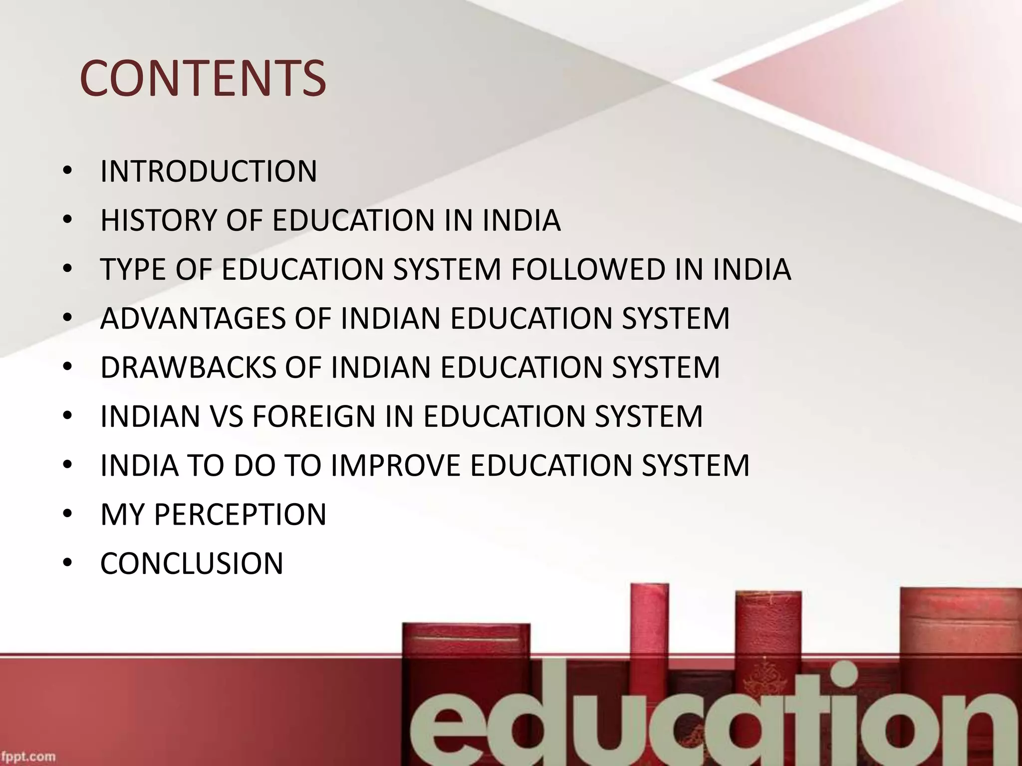 Education system in india | PPTX