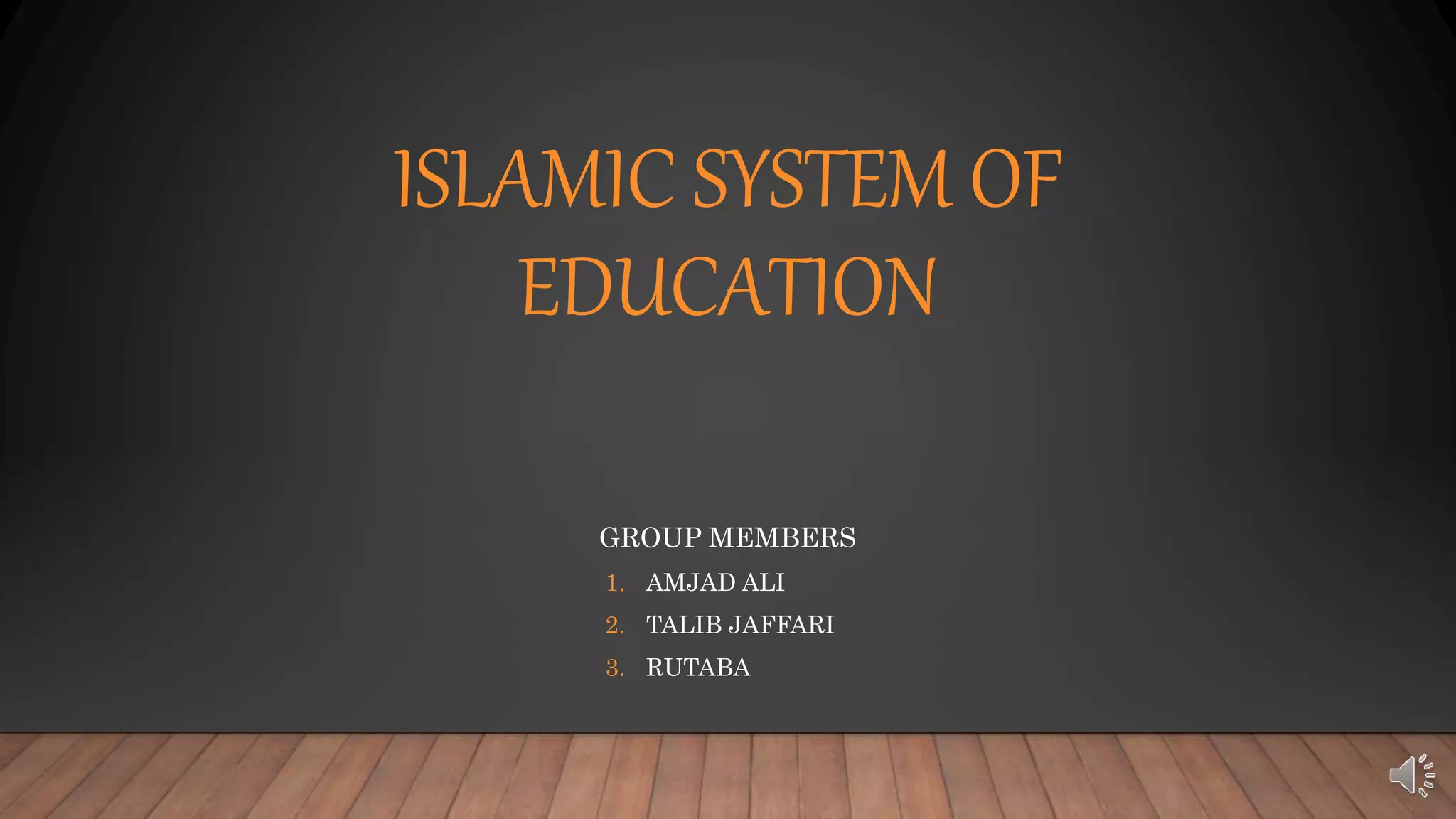 Education system in islam. | PPTX