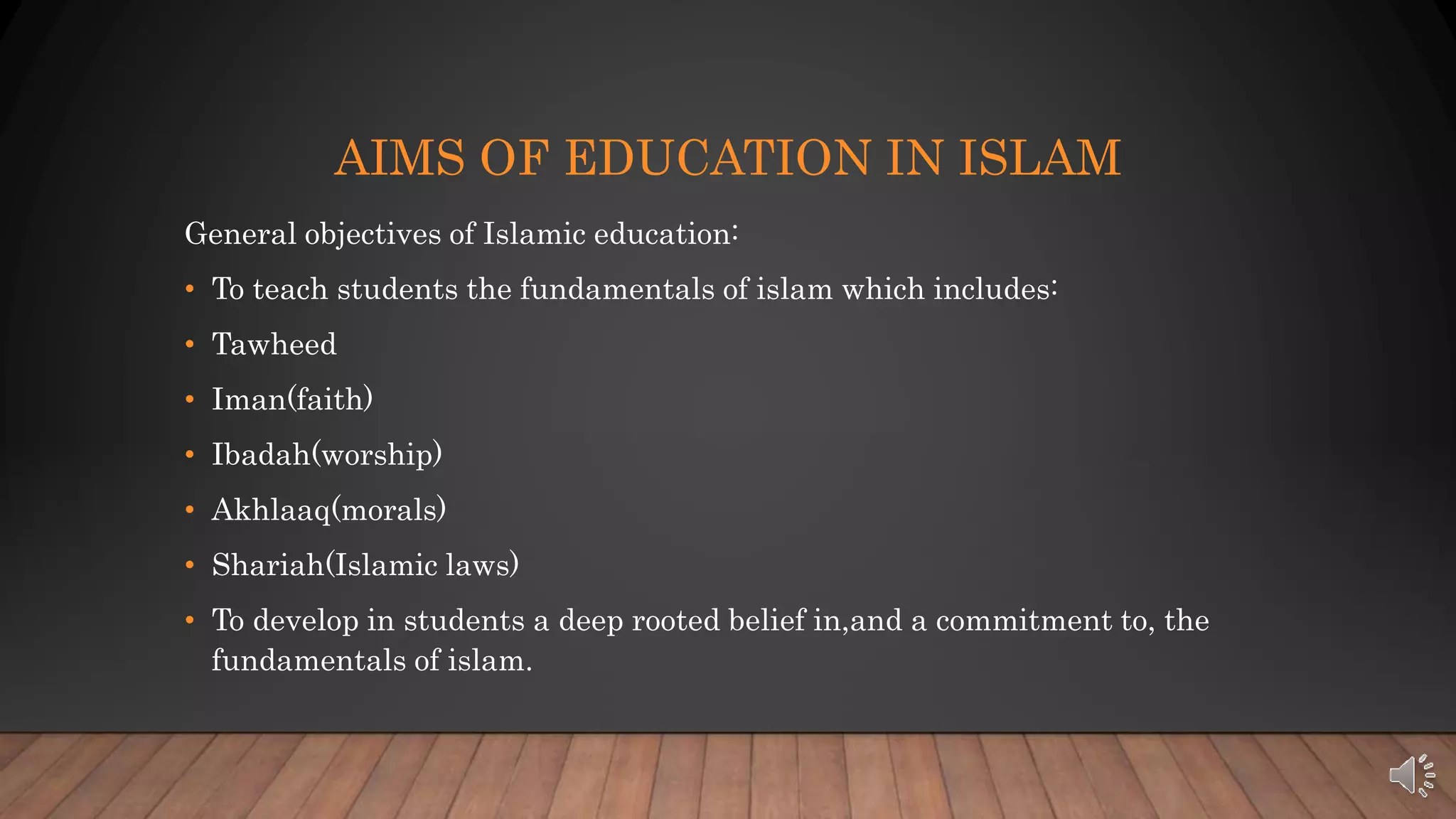 Education system in islam. | PPTX