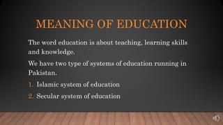 Education system in islam. | PPTX