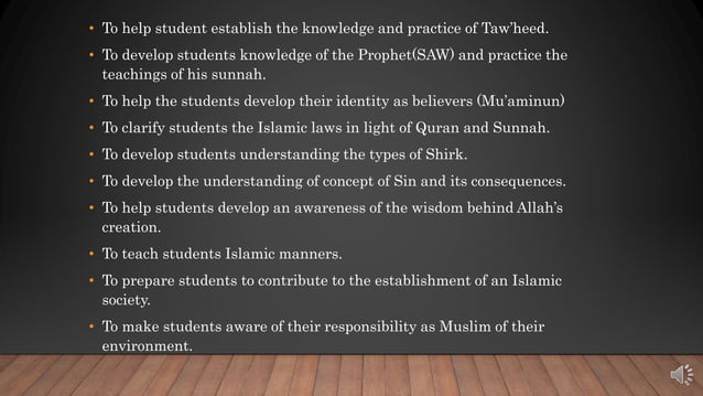 Education system in islam. | PPTX