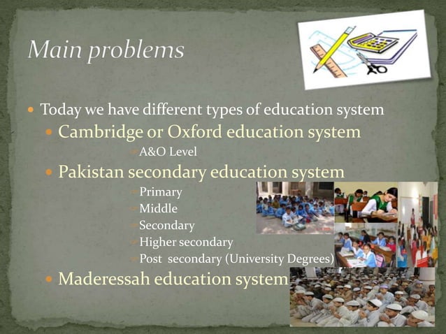 Education system in pakistan | PPT