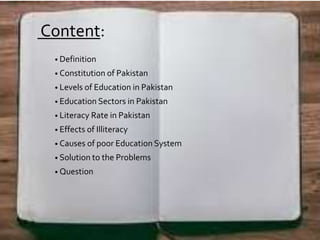 Education system in pakistan.pptx
