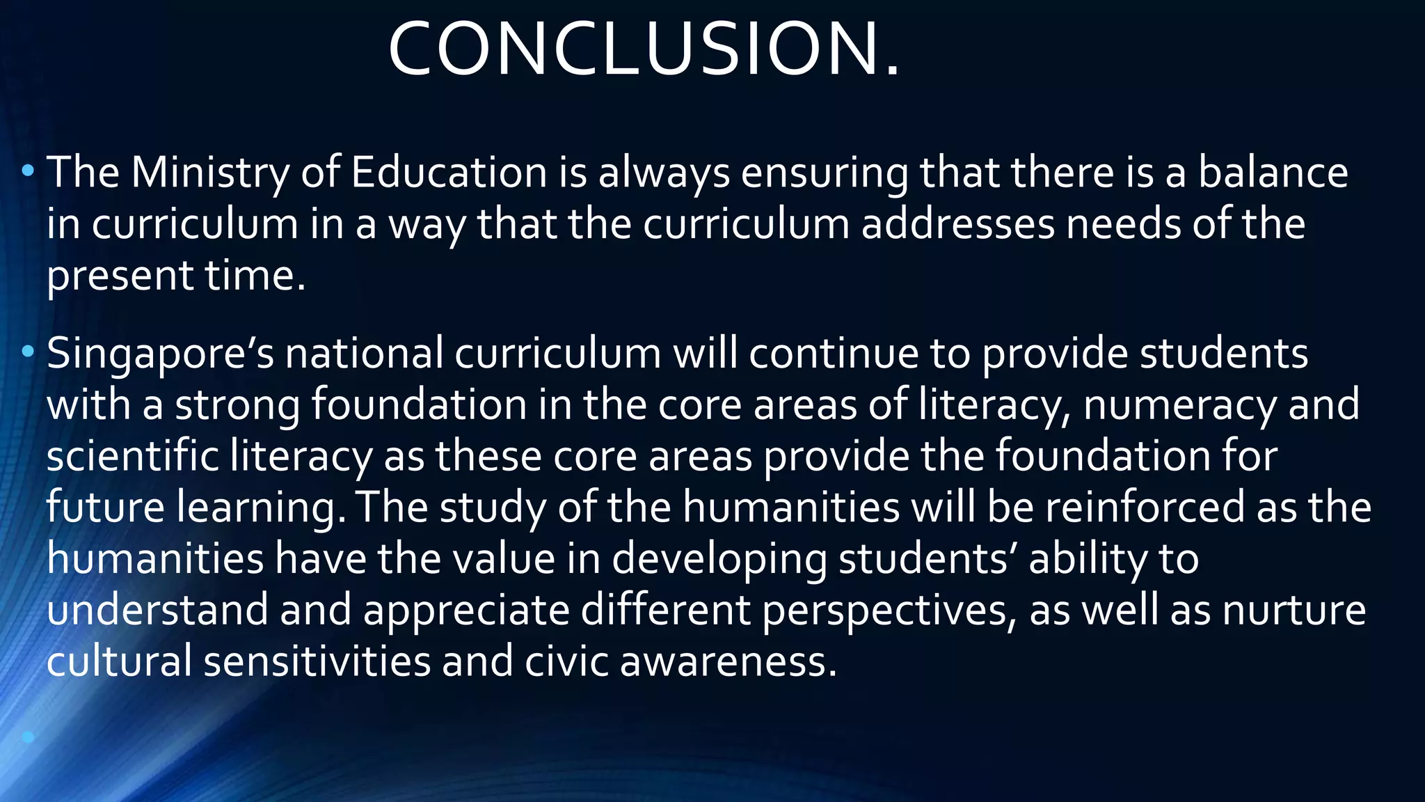 Education system in singapore. | PPTX