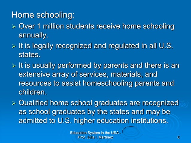 Education system in the USA | PPSX