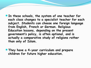 Education system in turkey (1) | PPT