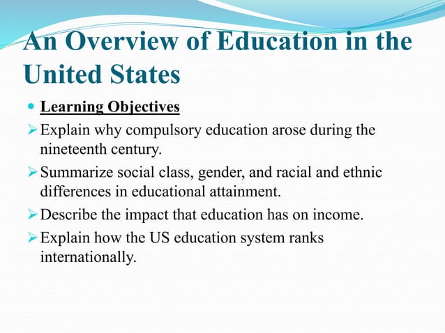 EDUCATION SYSTEM IN USA.pptx | College Planning | College Education