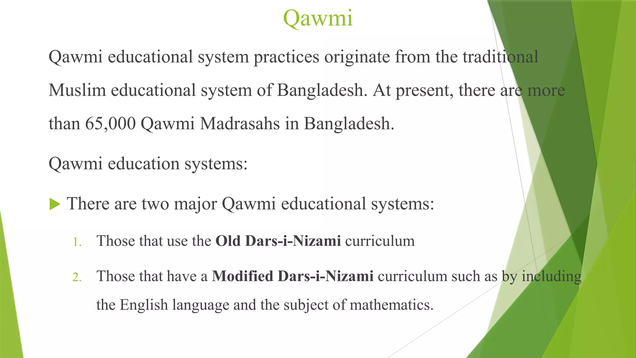 Education system of Bangladesh | PPTX