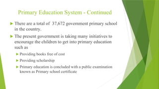 Education system of Bangladesh | PPTX