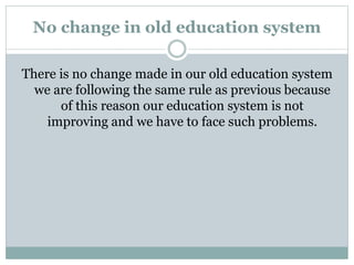 Education system of india | PPT