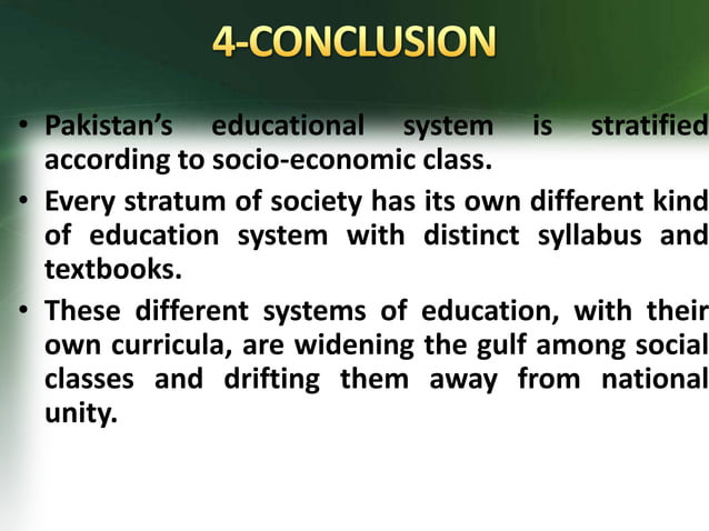 Education system of pakistan by balawalsarao | PPT