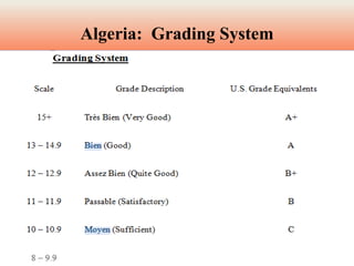 Education system of Pakistan and Algeria | PPTX